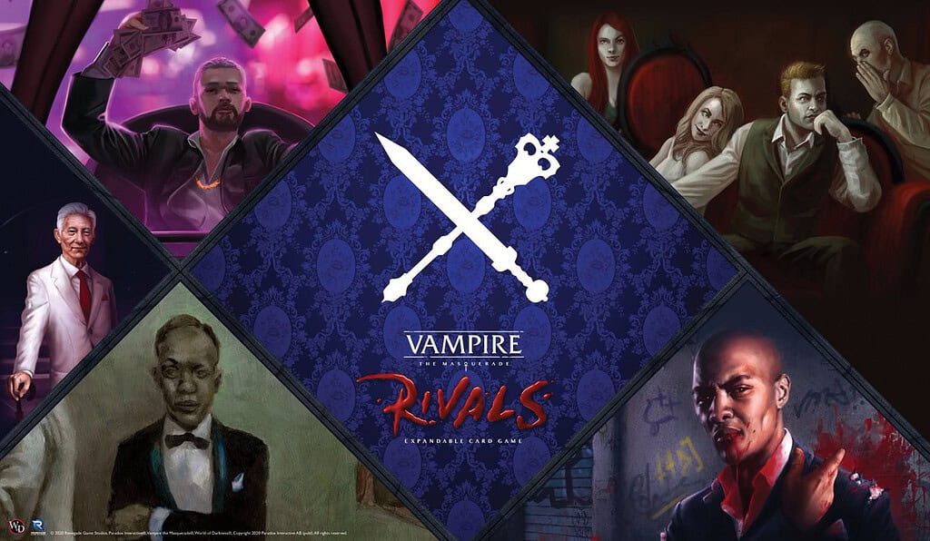 Vampire: The Masquerade Rivals Ventrue Playmat and Token Bag - Gamers@Hart