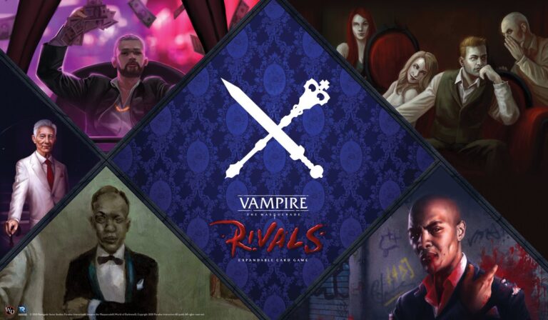Vampire: The Masquerade Rivals Ventrue Playmat and Token Bag - Gamers@Hart