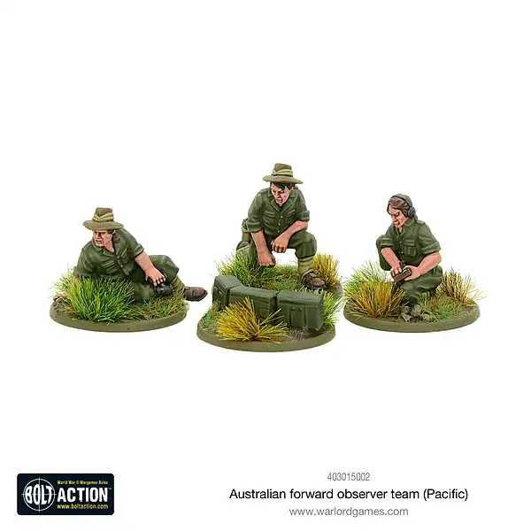 Bolt Action: Australian Forward Observer team (Pacific) - Gamers@Hart
