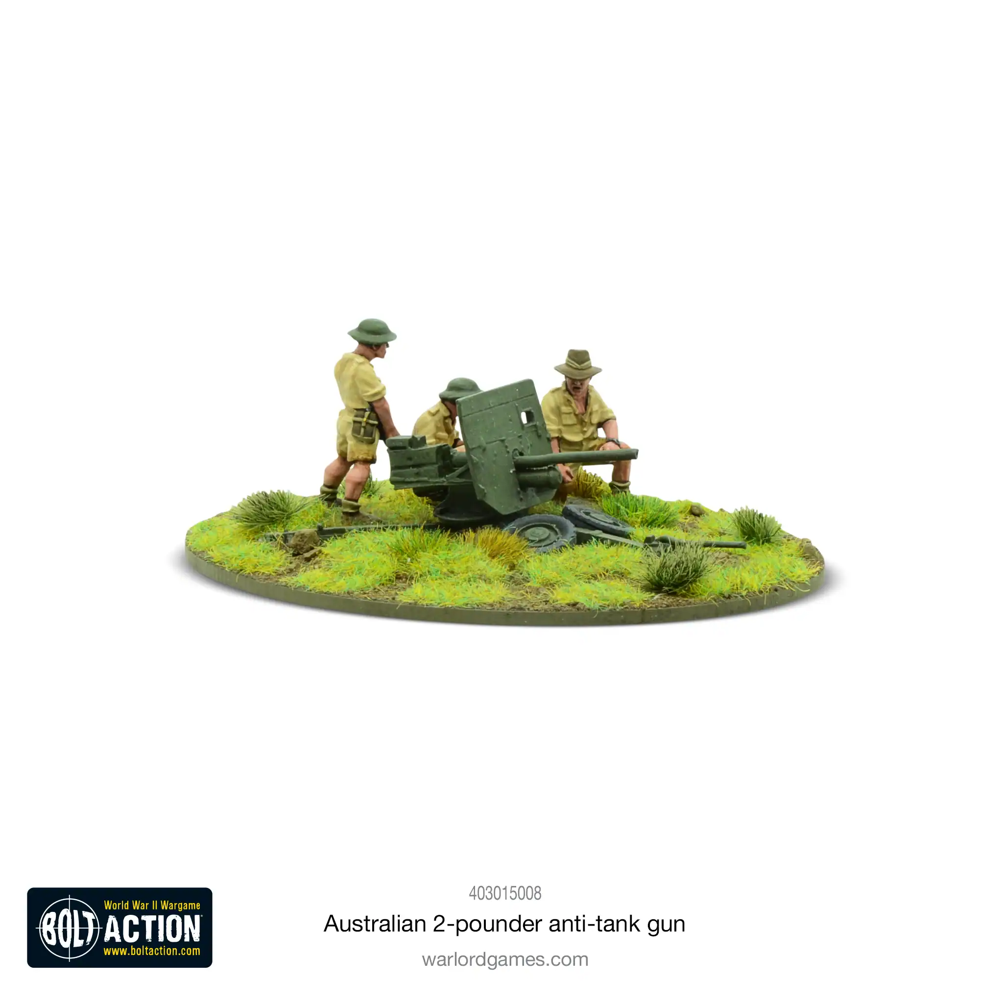 Bolt Action: Australian 2-pdr light anti-tank gun (Pacific) - Gamers@Hart