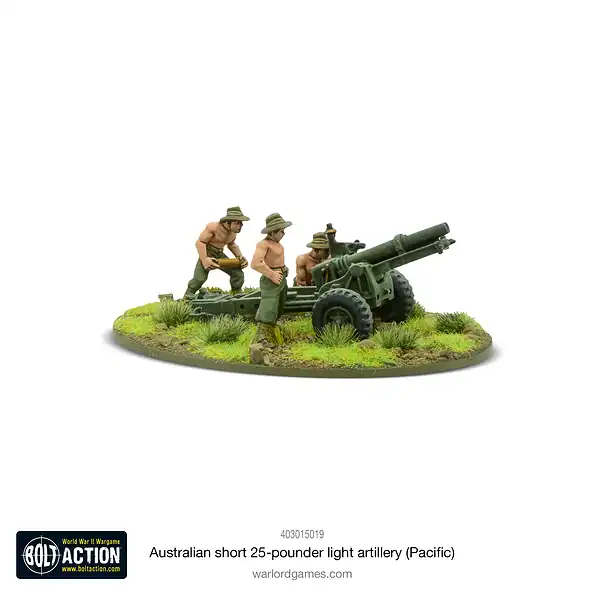 Bolt Action: Australian short 25-pdr (Pacific) - Gamers@Hart